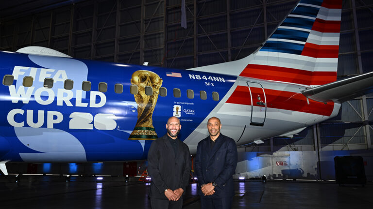 American Airlines Debuts First Sports-themed Aircraft Livery