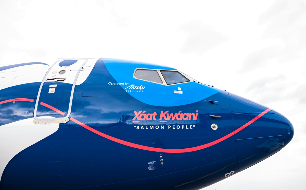 Alaska Airlines Unveils Salmon Livery to Celebrate Indigenous Culture ...