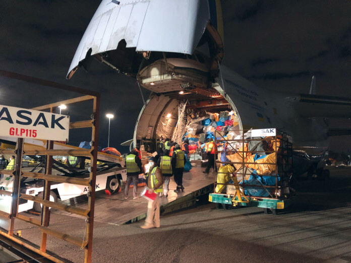 52 Tons of Loose Mail from Ukraine Arrives at JFK Airport
