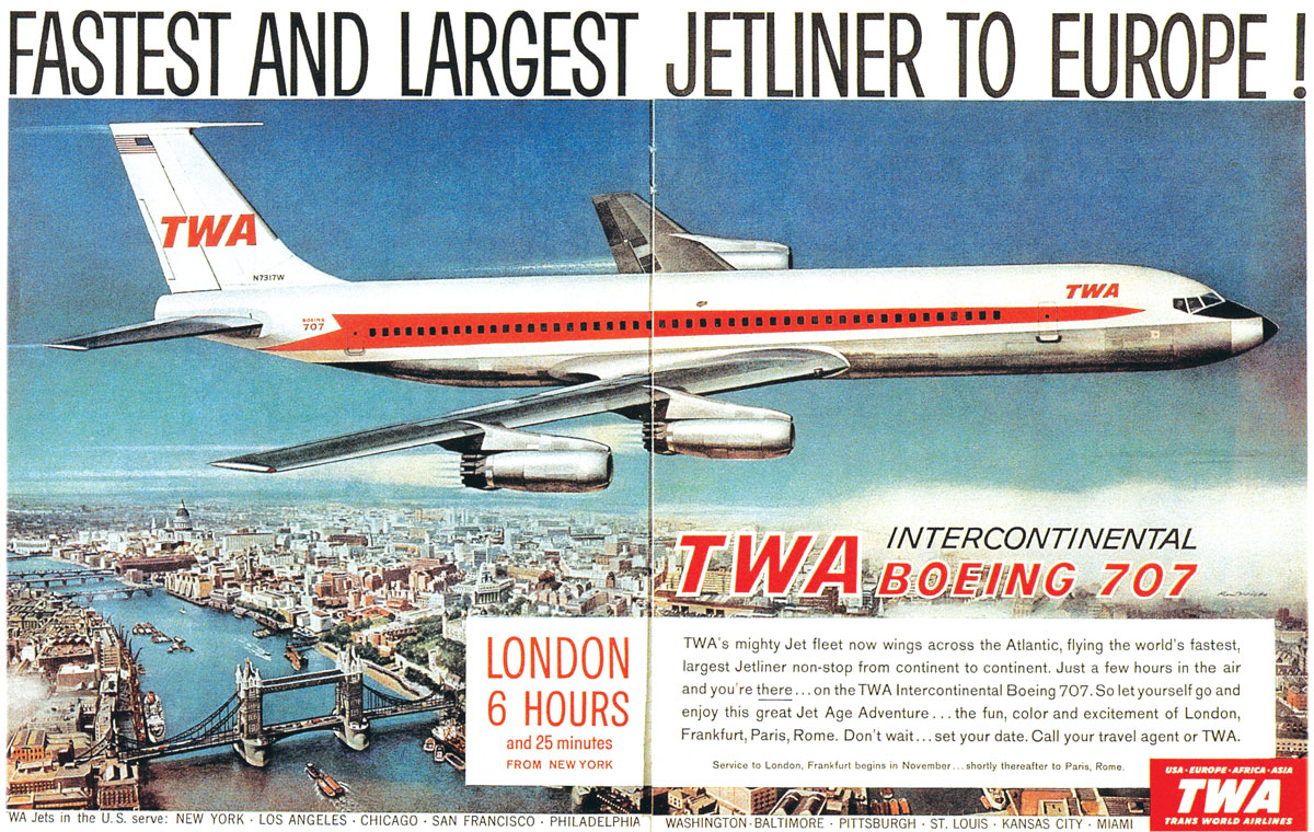 Travel By Air, The Golden Years: 1920s-1960s
