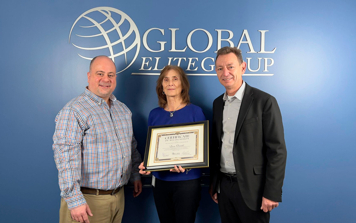 Celebrating 16 Years of Excellence with Lucia Oswald at Global Elite Group