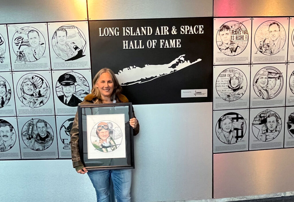Aviation Pioneer Jacqueline Cochran, Inducted into the Long Island ...