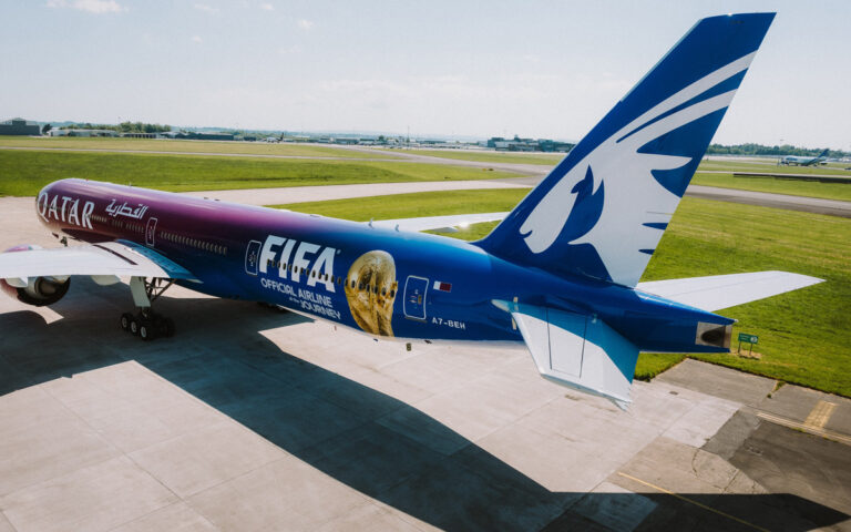 Qatar Airways Unveils FIFA Special Livery